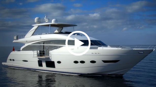 The new Princess 88 motor yacht